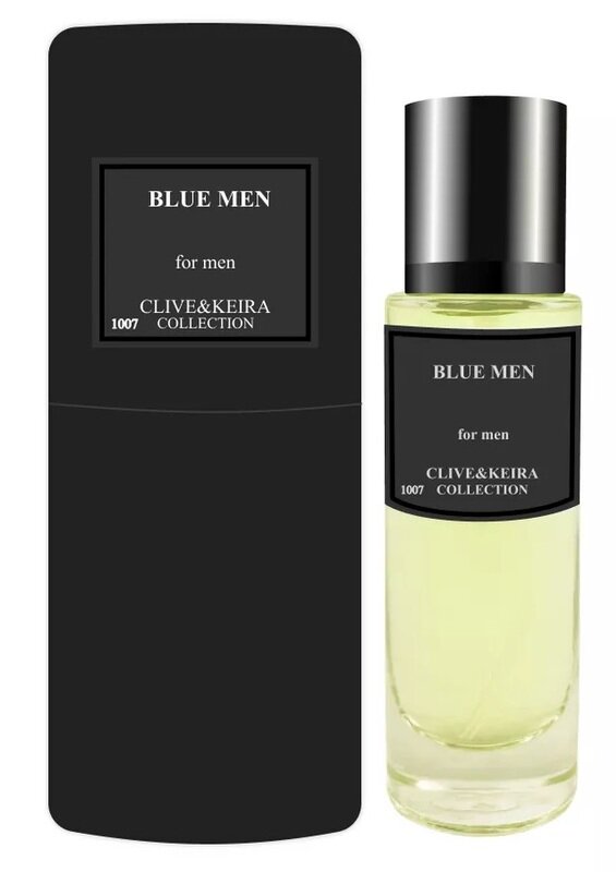 Парфюмерная вода Clive&Keira M1007 "Blue Men", мужской аромат, древесные ноты, 30мл