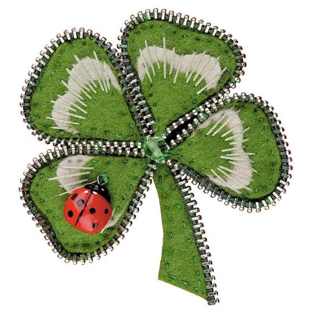 Набор для создания броши из фетра 'На счастье', 8*7 см, Риолис