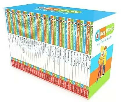 Ladybird "Key Words with Peter and Jane 36 Books Box Set"