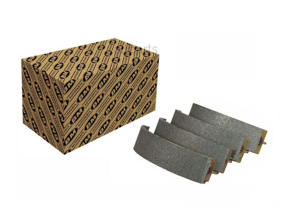 BM-MOTORSPORT BS 1005 Колодки тормозные задние барабанные для LADA ВАЗ 1118, 2170 BM BS 1005