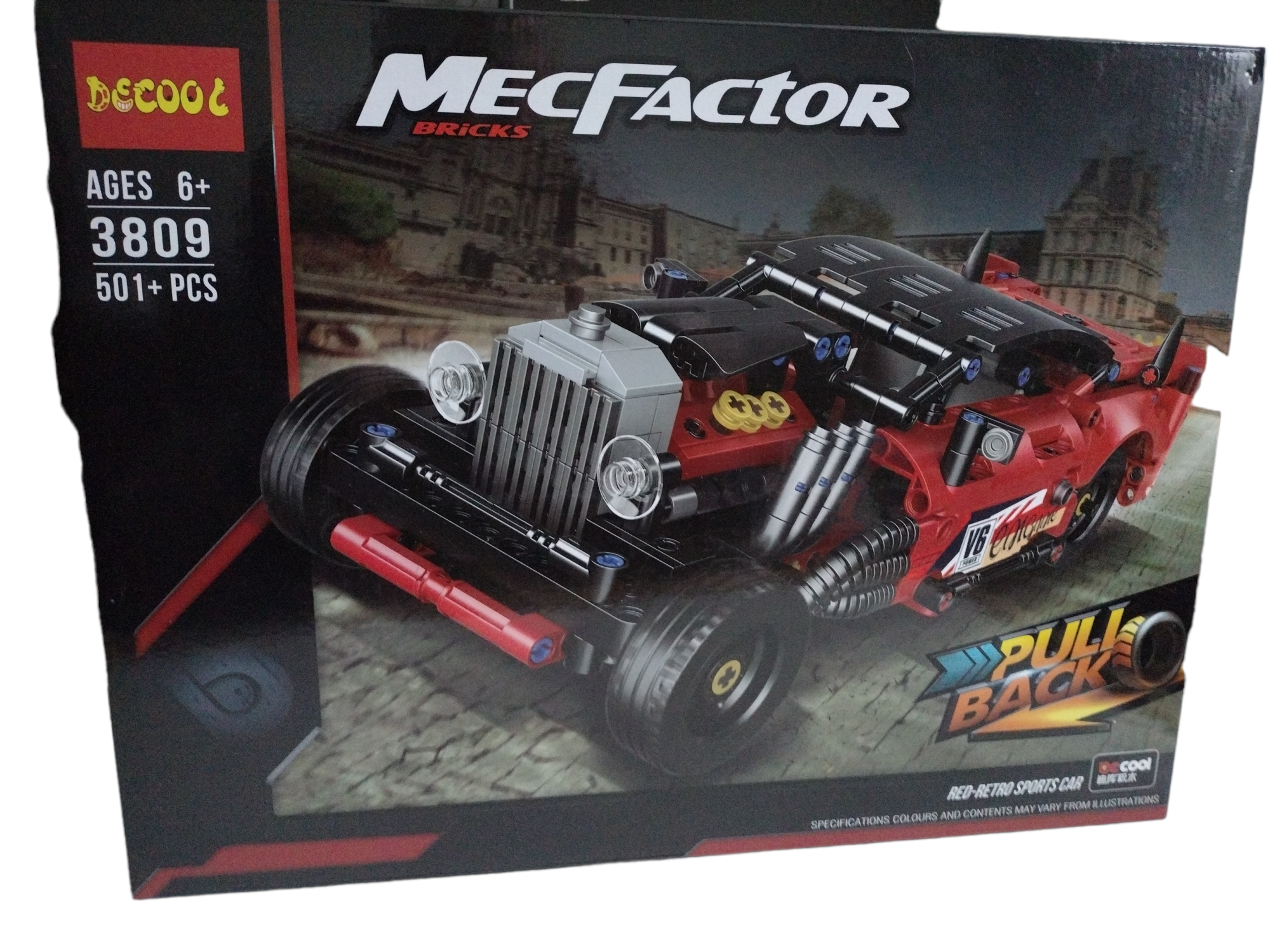 Конструктор Jisi bricks (Decool) MecFactor 3809, 501 дет.