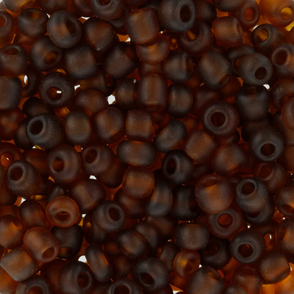 Бисер "Zlatka" круглый GR 08/0 10 г №0013M коричневый