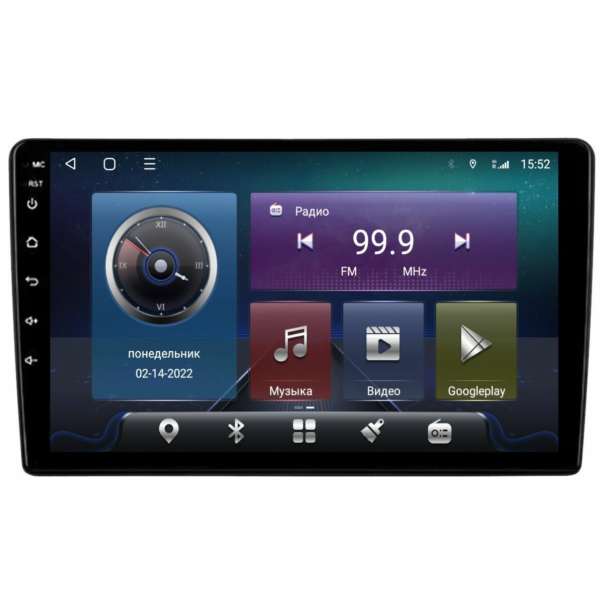 Магнитола CRS-300 Киа Сид 1 дорестайлинг Kia Ceed 2006-2010 - Android 13 - Процессор 8 ядер - Память 6+128Gb - Carplay - DSP 36 полос - 4G(Sim)