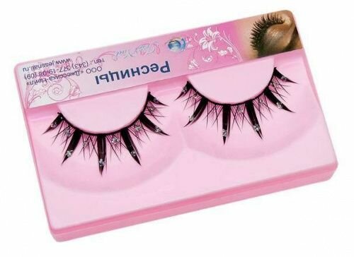 Ресницы накладные с блестками JessNail 516 (3328)