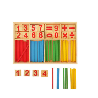 Счётные палочки, цифры и знаки, 72 элемента