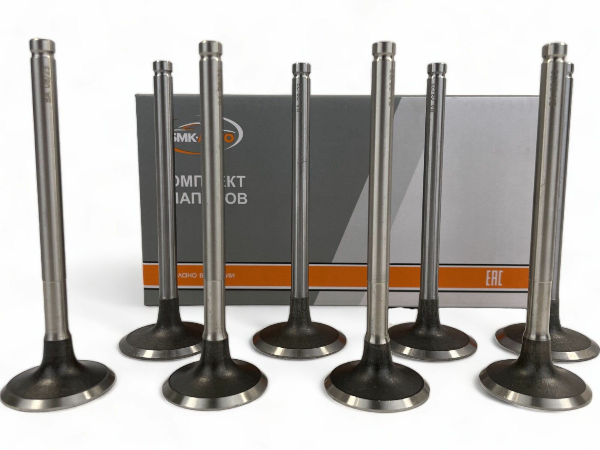 Комплект клапанов Лада Ларгус (8кл.), Renault Duster, Sandero, Logan бмк-авто