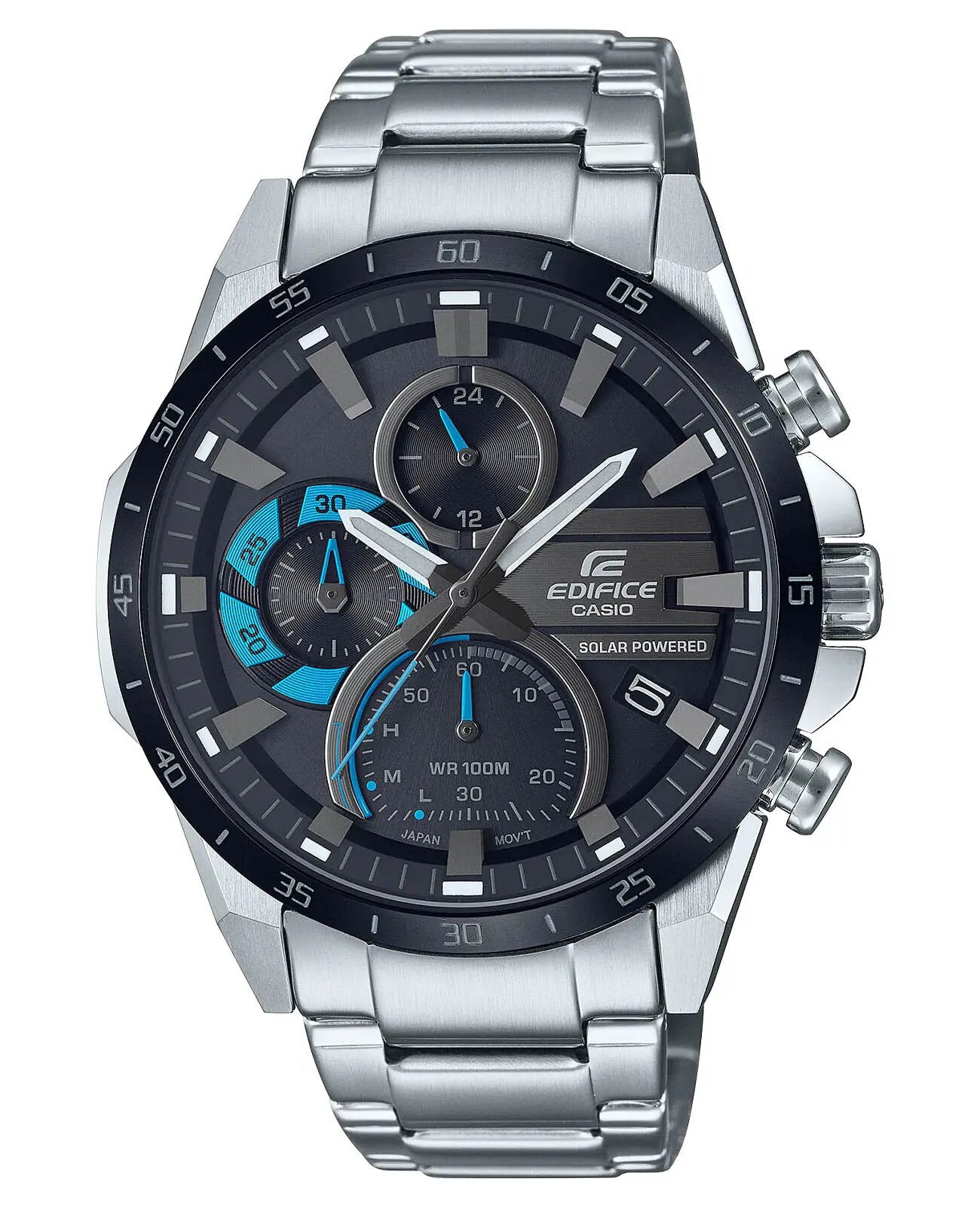 Наручные часы CASIO Edifice, серебристый/черный