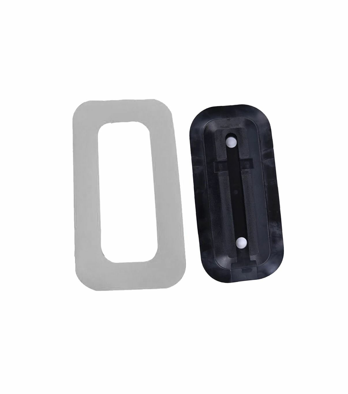 Площадка для плавника SUP Slide In + патч для наклеивания площадки плавника SUP доски бирюзовый 28,5*15,2 см
