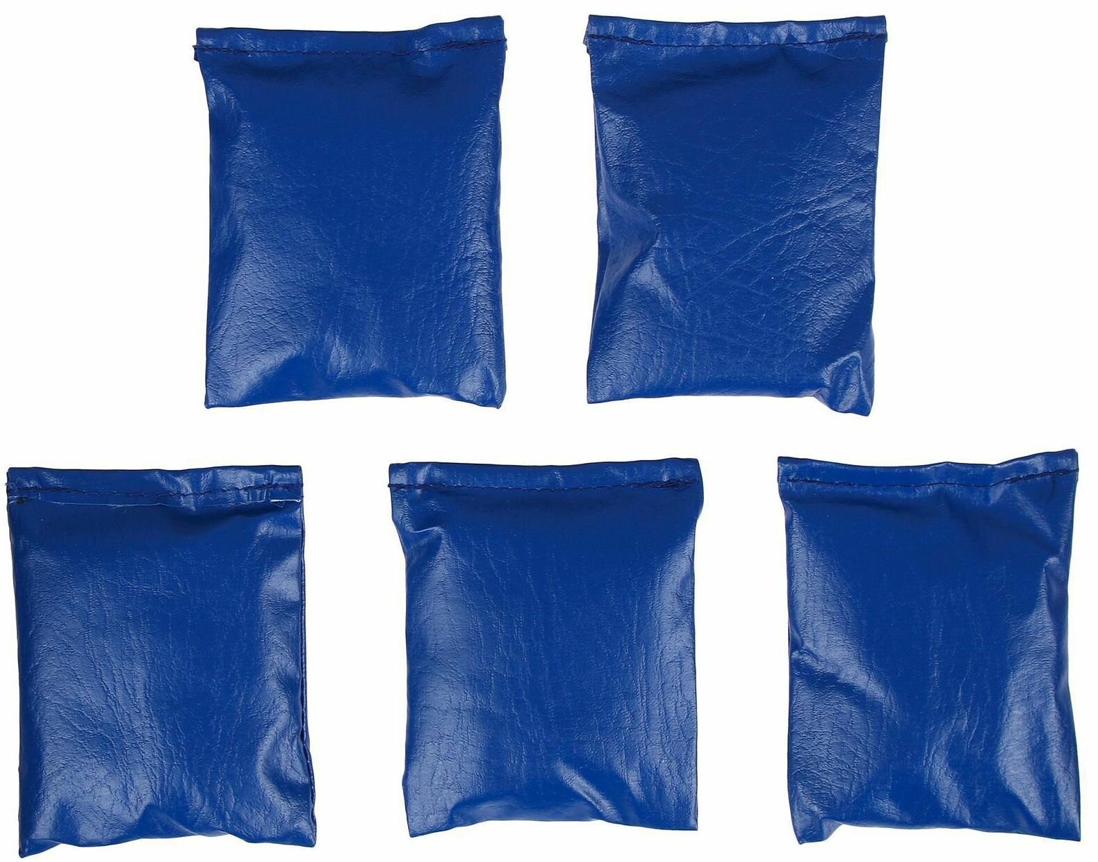 Мешочки для метания с песком, спортивный инвентарь для тренировок и игр, набор из 5 штук по 200 г, цвета микс