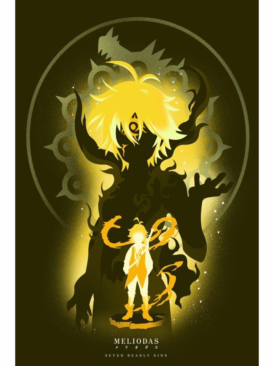 Постер "Meliodas Seven Deadly Sins"