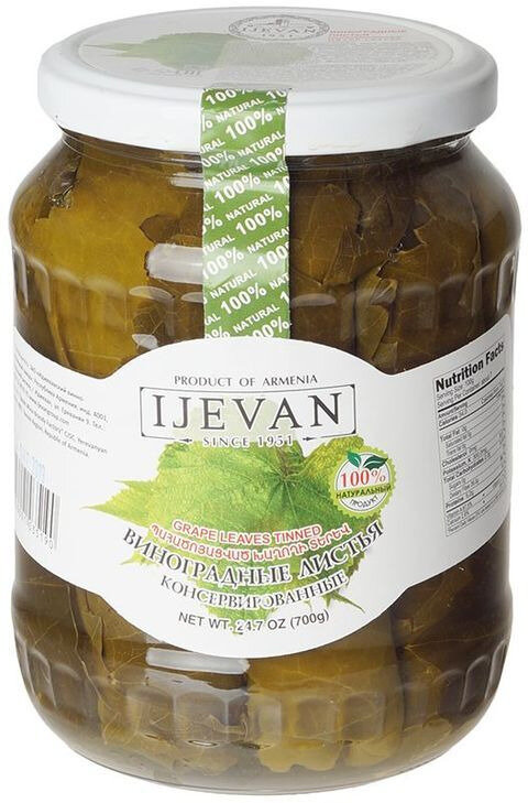 Виноградные листья консервированные 700г IJEVAN Иджеван Армения