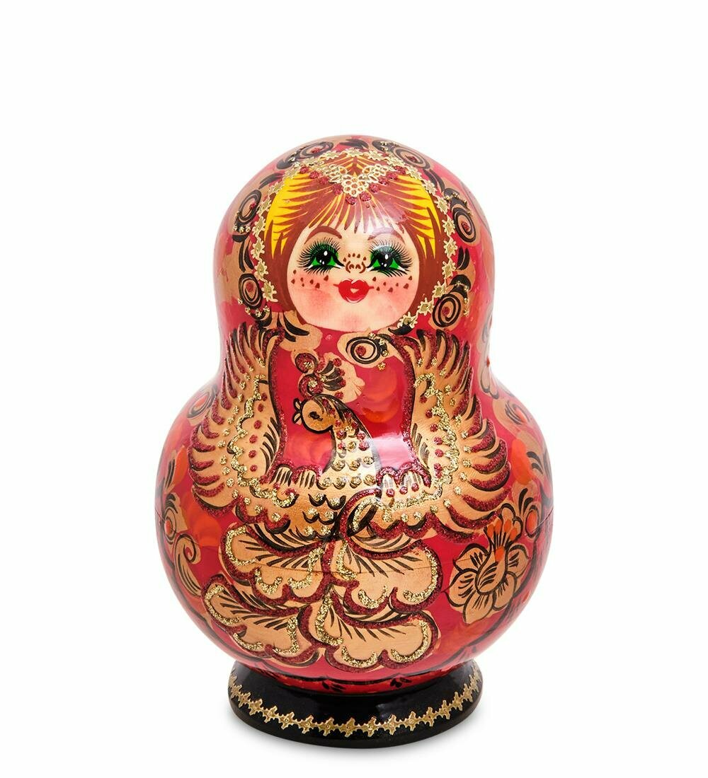 Матрешка 10м "Бажена" A2179973 Народные промыслы, Дерево липа, краски, лак