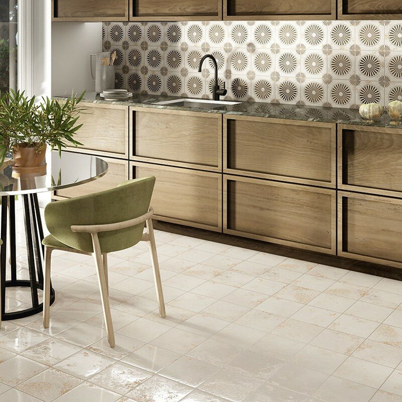 Керамогранит Mainzu Meraki Blanco Matt 20x20 PT03500 матовая Мелкоформатная, морозостойкая