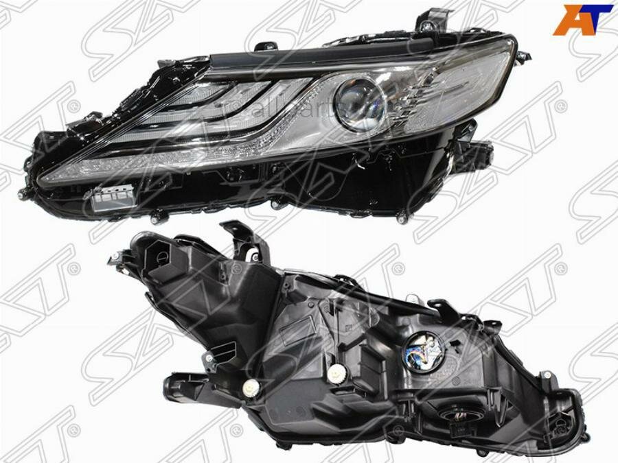 SAT ST-312-11T3DL Фара Toyota Camry (XV70) 17-22 (Слева/ LED/ 3 LED полосы)