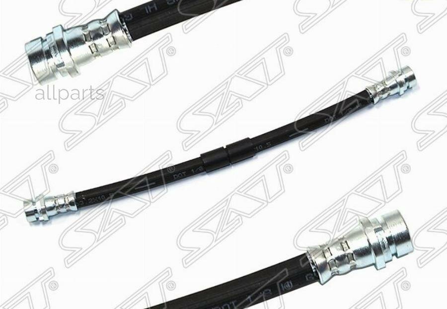 SAT ST-1522925 Шланг тормозной (Спереди/ Справа=Слева) Ford Fiesta 08-12