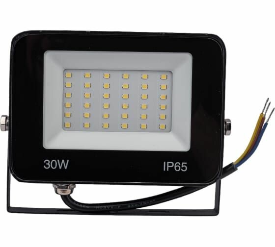 Светодиодный прожектор BELLIGHT BL-LFL-2-30-12/24/36 slim/СДО, 6500К, 2400 Lm, IP65 71712716