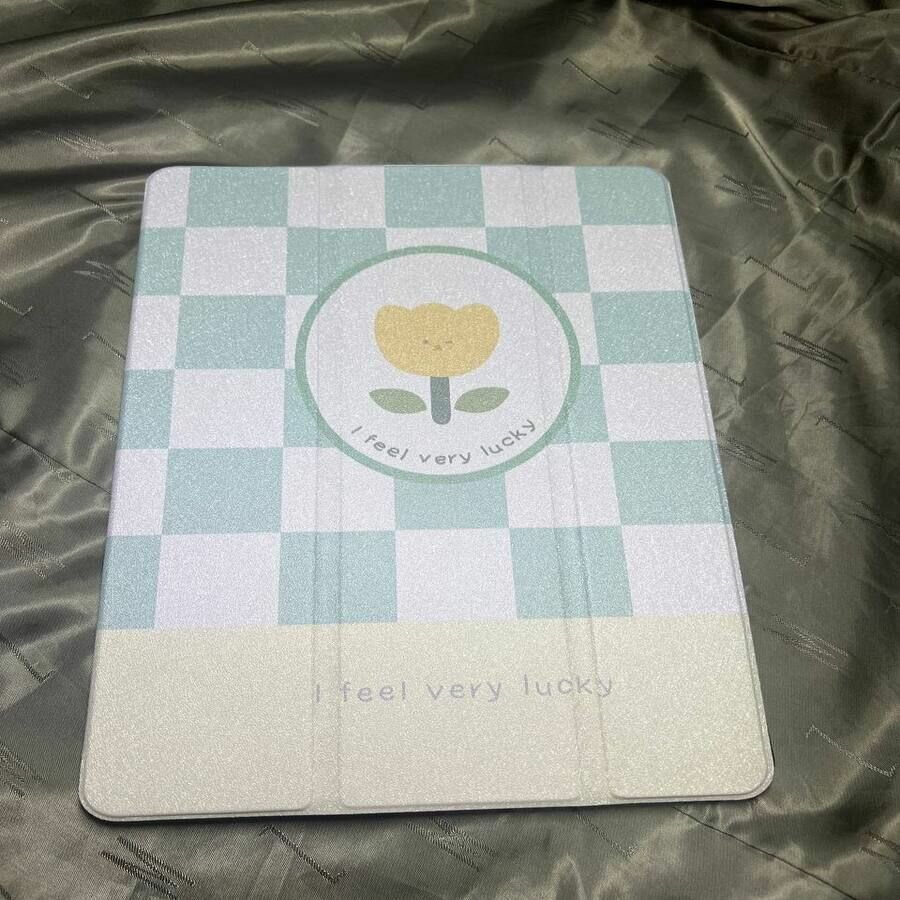 Чехол для Honor Pad X9 / Honor Pad X8 Pro 11.5 дюйма, 2023 года, желтый тулпан (с отсеком для стилуса)