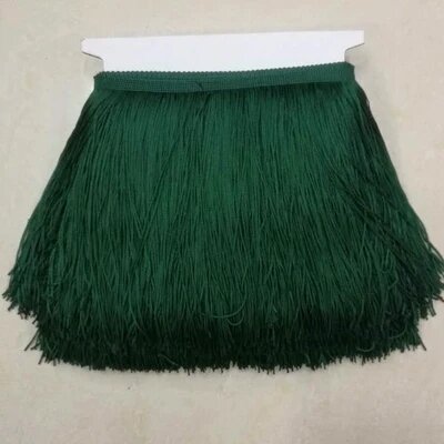 Изумрудная бахрома полиэстерная, dark green