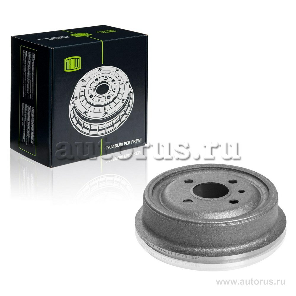 Барабан торм. для а/м daewoo nexia (94-)/chevrolet lanos (97-) trialli tf 051231