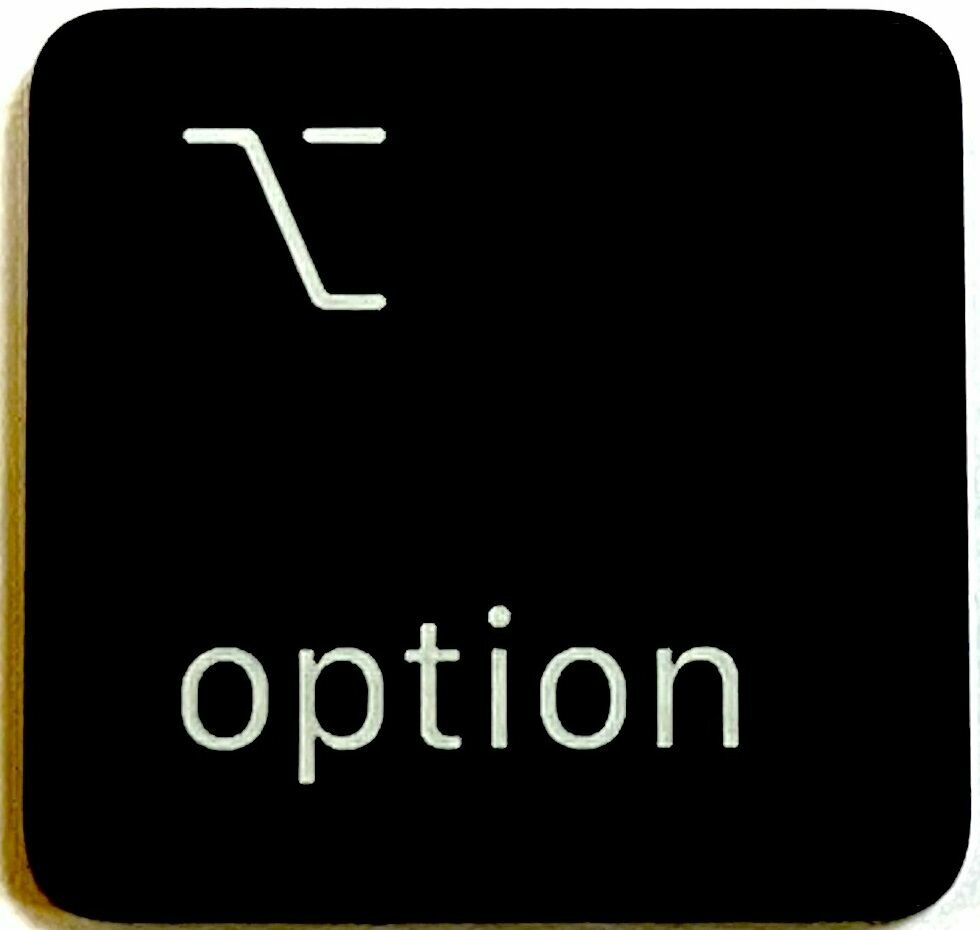 Кнопка клавиша option оптион правый Macbook AIR PRO 2018-2019