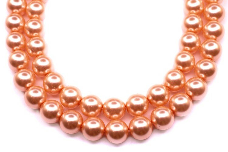 Жемчуг Preciosa Maxima, цвет peach, 8мм, 704-010, 10шт