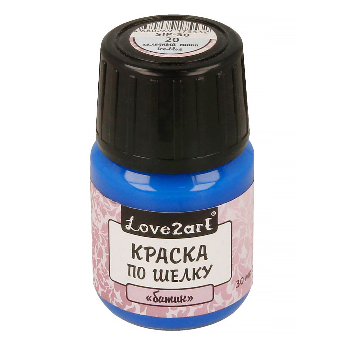 "Love2art" Краска по шелку "батик" SIP-30 30 мл 20 холодный синий