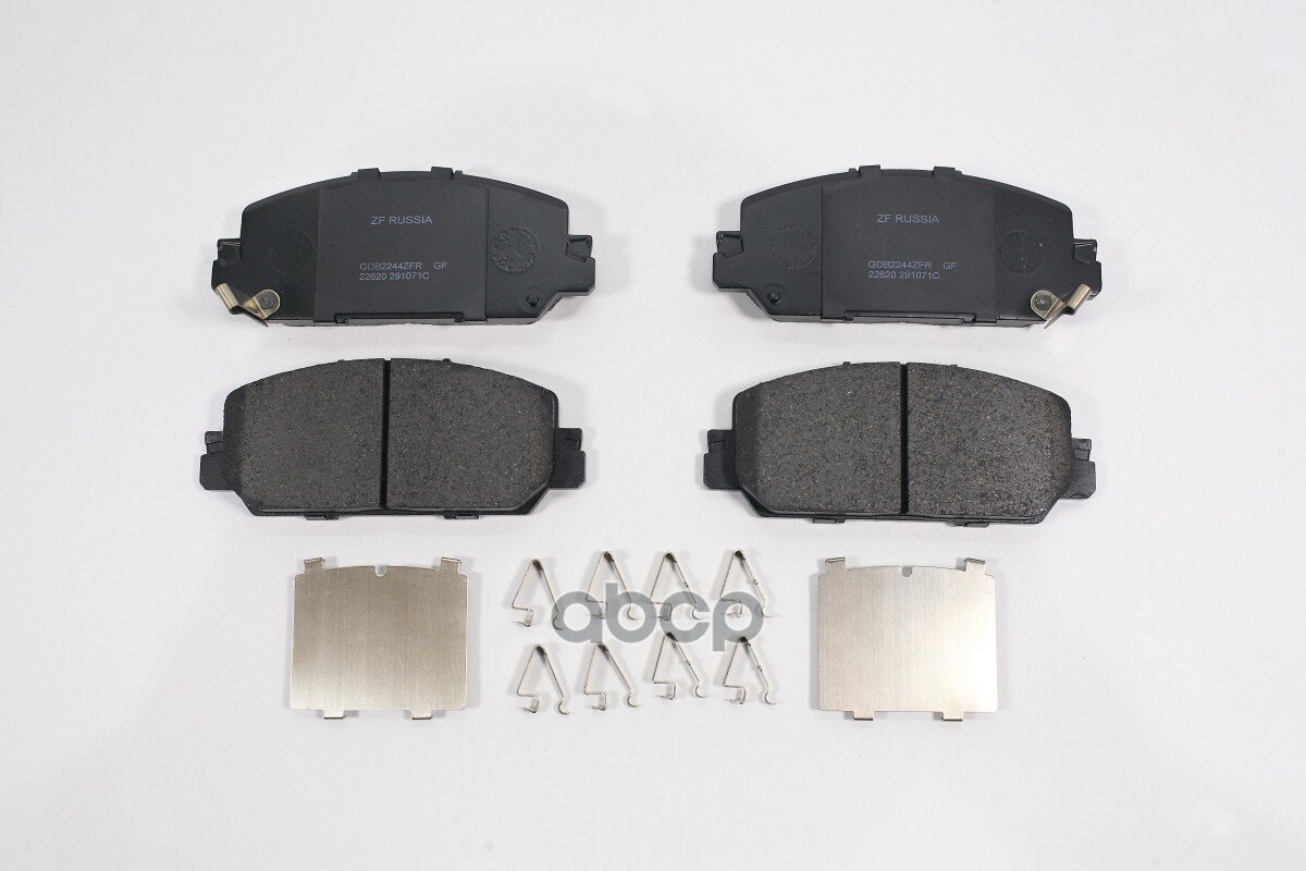 К-т дисков. тормоз. колодок ZF Russia арт. GDB2244ZFR