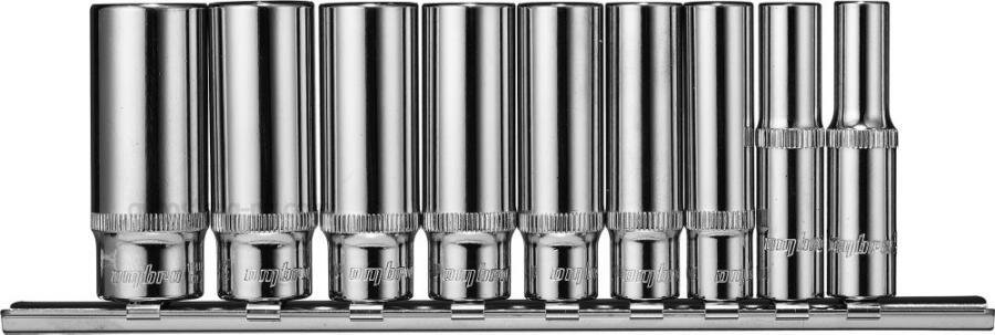 OMBRA 912709 Головки торцевые глубокие 1/2DR внешний TORX® на держателе, набор 9 предметов.