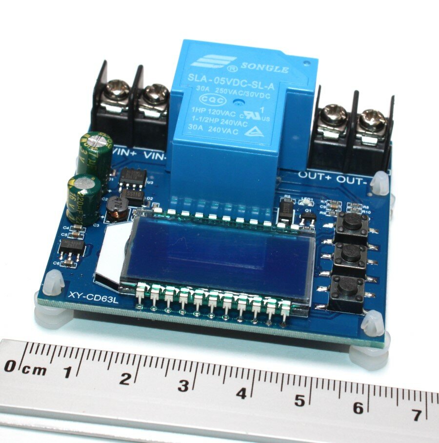 XY-CD63L, Модуль контроля заряда аккумуляторов