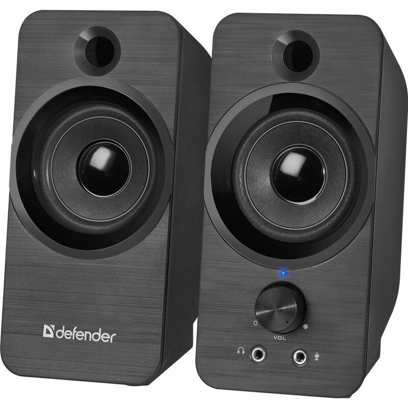 Акустическая система 2.0 DEFENDER SPK-190 (65190), официальная гарантия