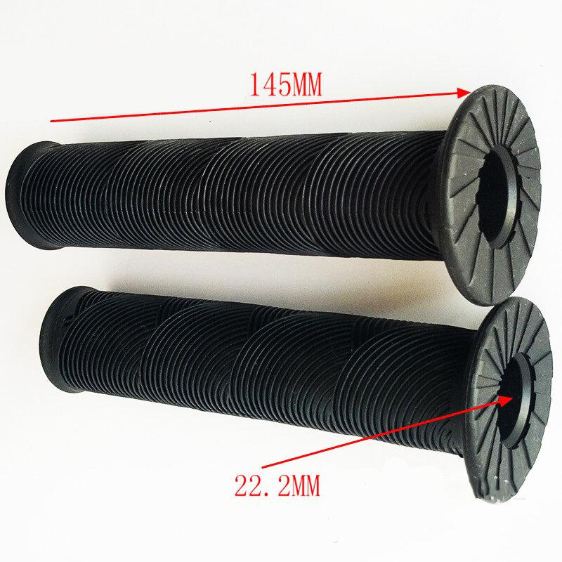 Грипсы MyPads ручки на руль для BMX черные из мягкой резины нестирающиеся