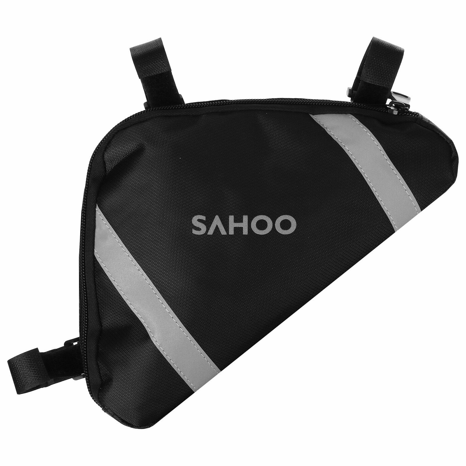Велосумка Sahoo, на раму, со светоотражающими вставками