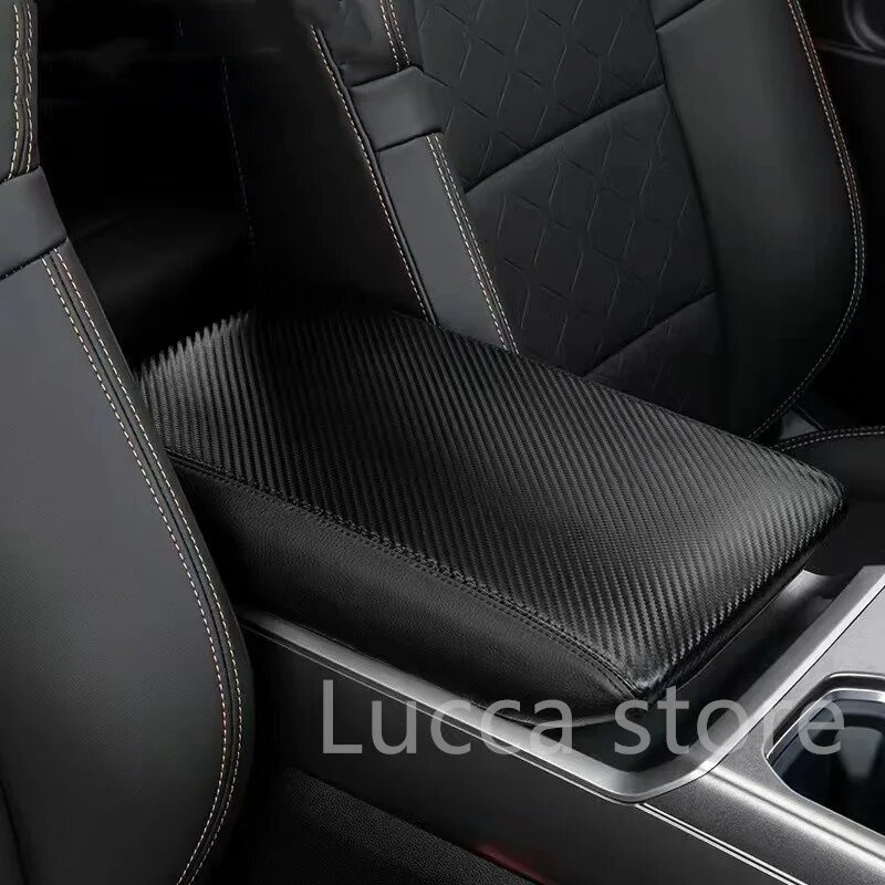 Кожаный центральный подлокотник для HAVAL DARGO 21-22, защитная втулка для подлокотника, защитный аксессуар для модификации интерьера carbon fiber