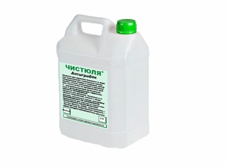Антигрибок Чистюля средство для очистки зданий от плесени и грибка, 5 л