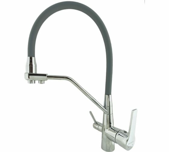 Кухонный смеситель под фильтр Rainsberg R603C, латунь, цвет хром