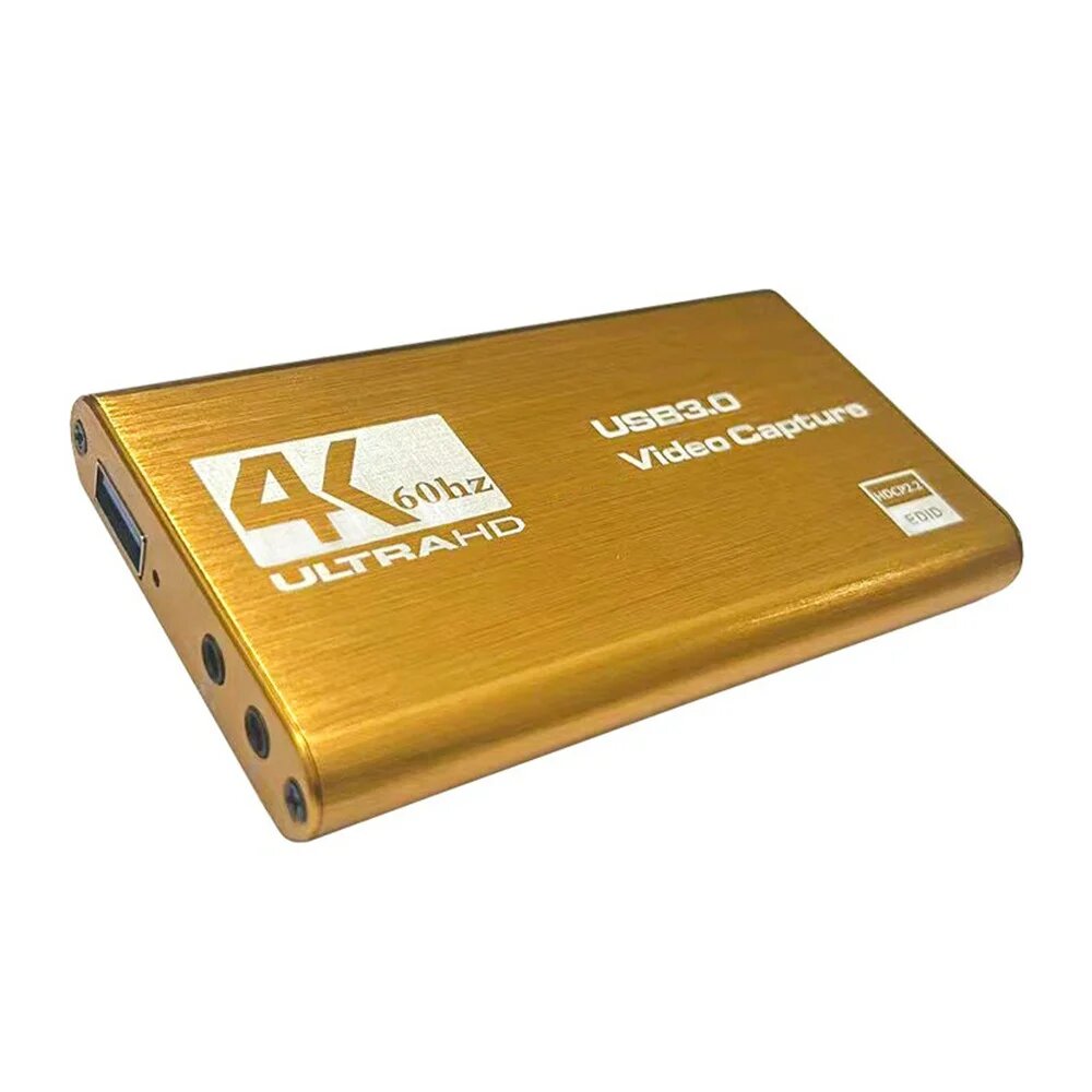 ICANING 4K Video Capture Card glod
