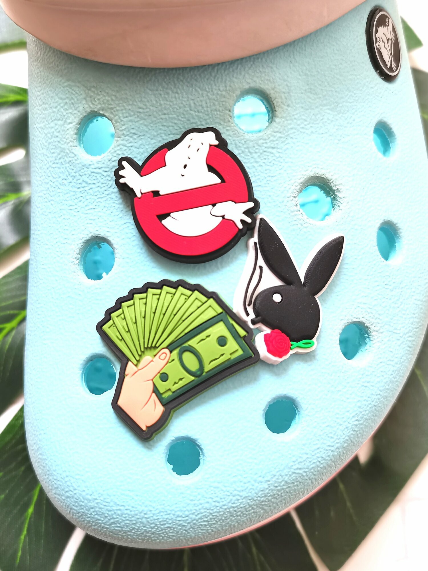 Джибитсы для crocs Playboy деньги мужские