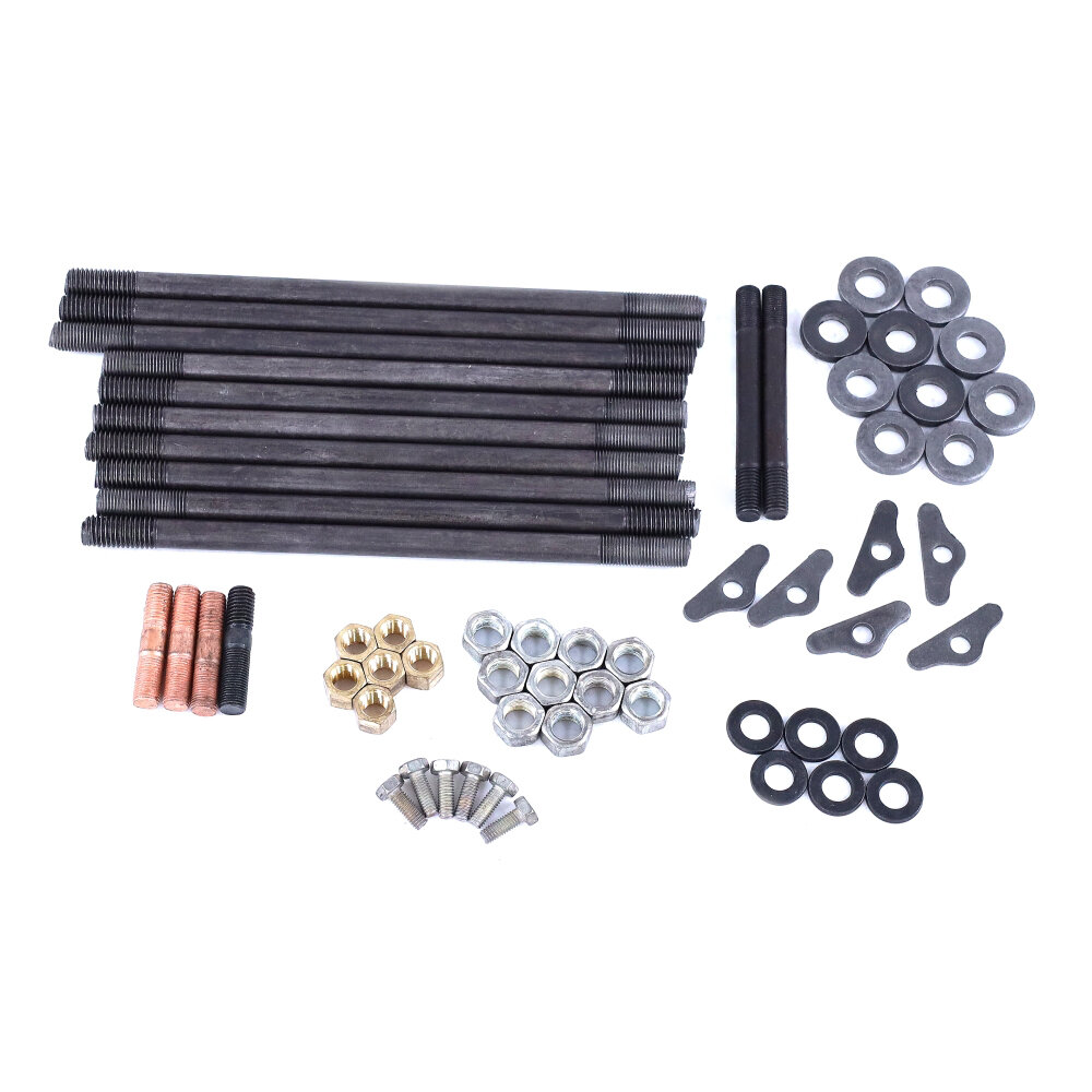 РК крепления ГБЦ Riginal для а/м дв. ЗМЗ-402 (шайбы, гайки, шпильки)