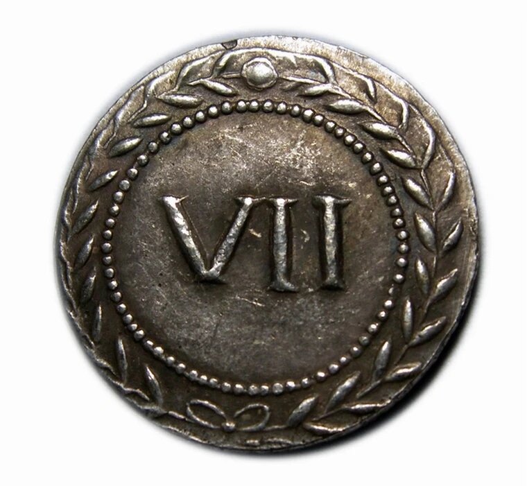 Античная монета VII sex античный секс сувенирная копия серебряной монеты из набора монеты, нумизматика, деньги для коллекции