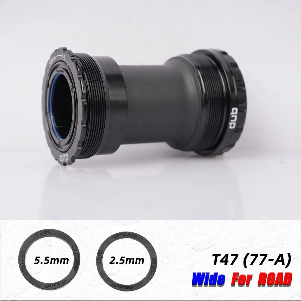 SRAM DUB BSA каретка для шоссейного велосипеда Черный, T47 (77-A) Wide