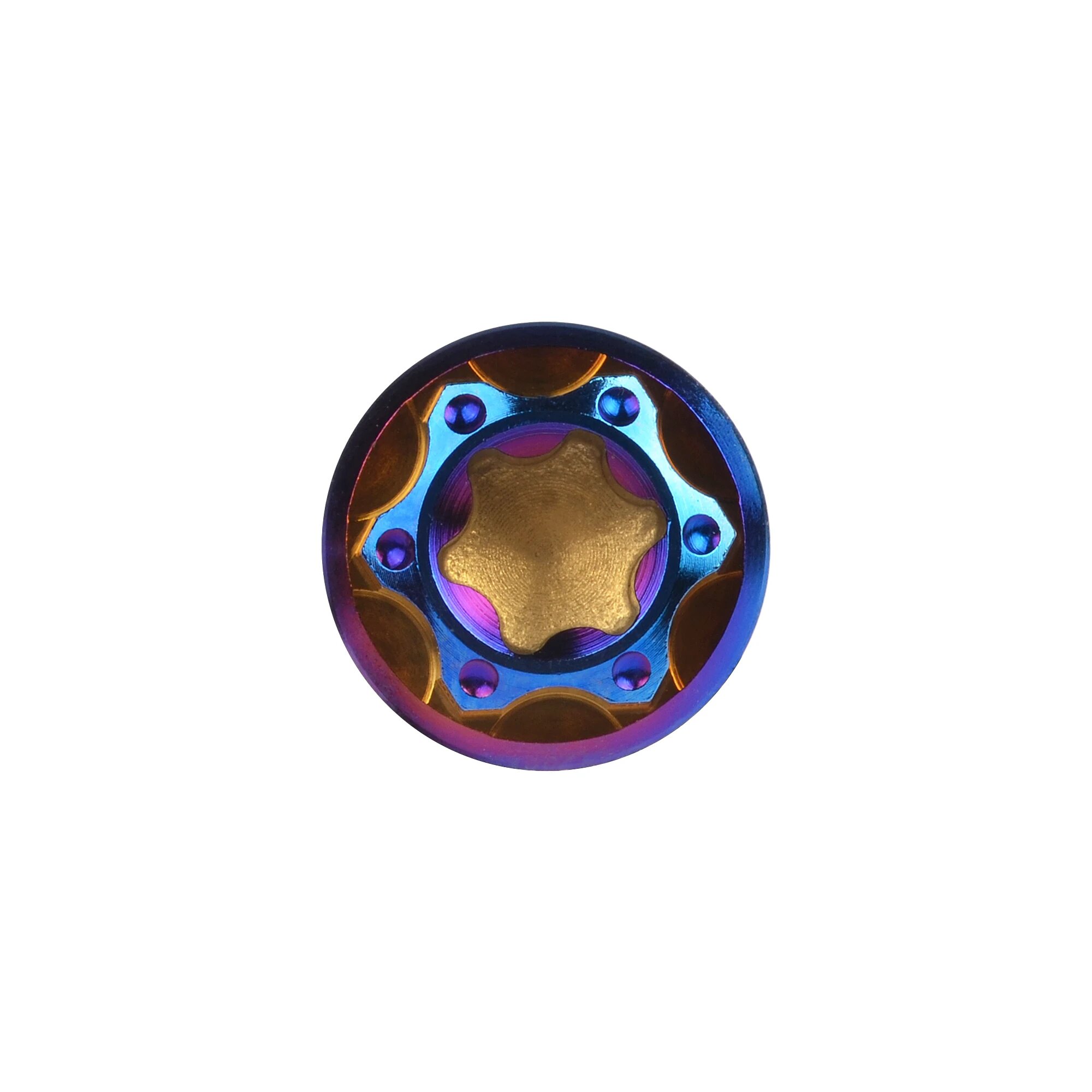 Титановые болты Weiqijie M6 Blue 25mm