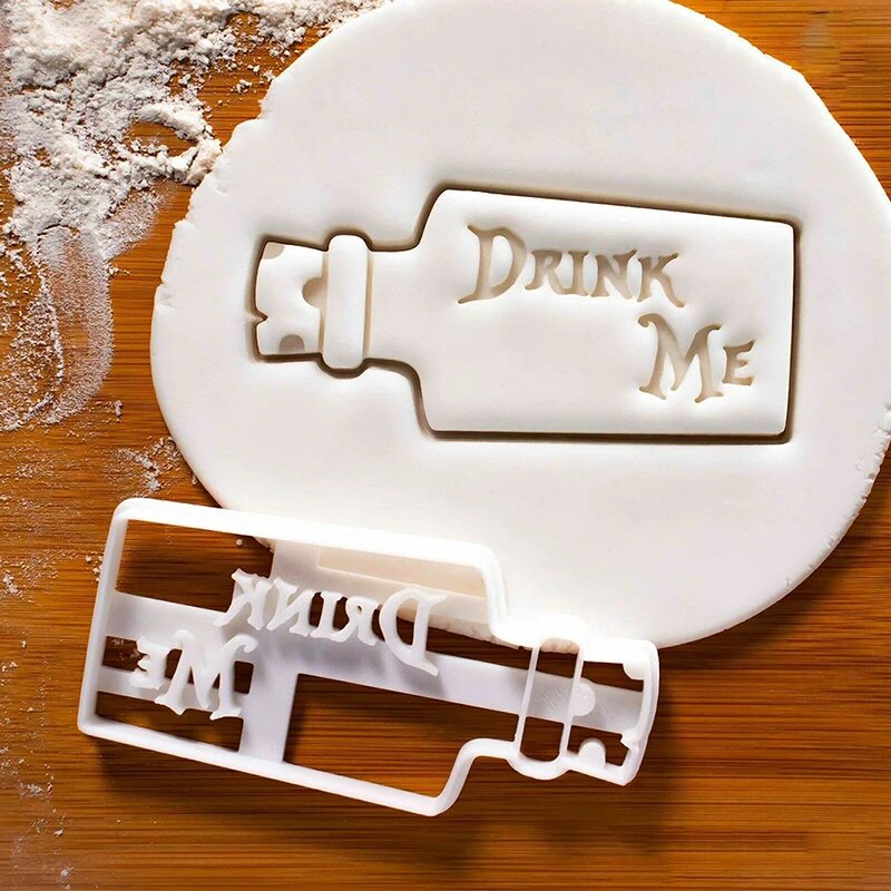 3 шт, форма для печенья «Eat Me», «Алиса в стране чудес» — фото 1