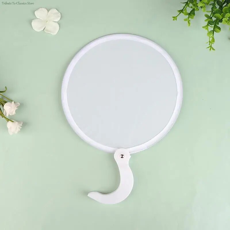 Складной круглый веер White