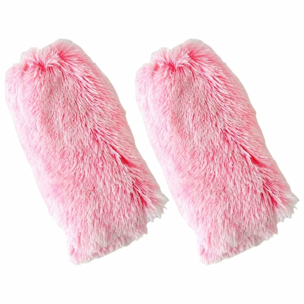 Плюшевый Чехол для ног Y2K-розовый