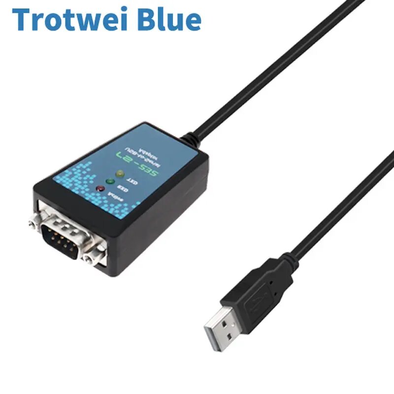 Кабель USB 2.0-RS-232 Trotwei Blue