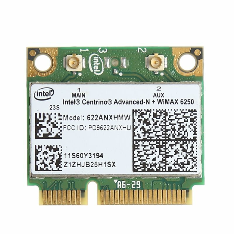 Двухдиапазонная беспроводная карта PCI-E 300M 2.4 +5G Wifi для Intel Advanced WiMAX 6250 для IBM для FRU 60Y3195