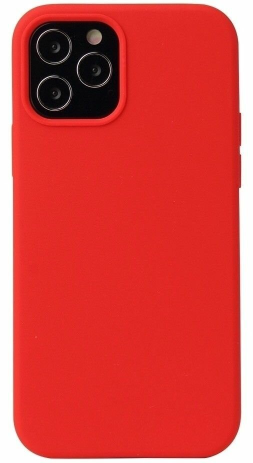 Чехол на iPhone 13 Pro Max силиконовый Soft Touch красный