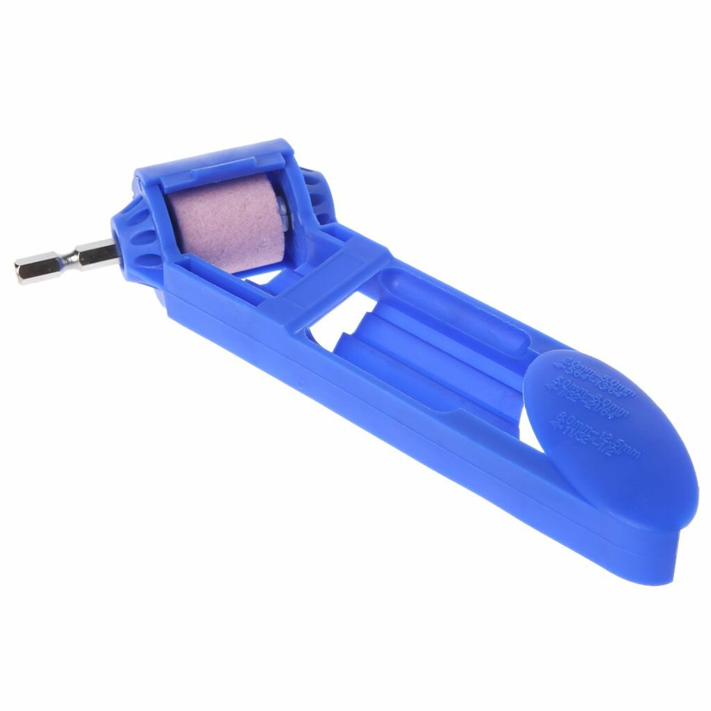 Шлифовальный круг из корунда для заточки сверл, Синий