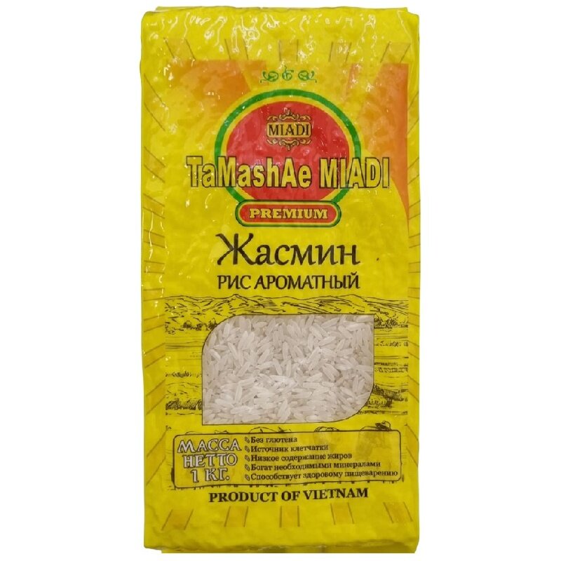 Рис TaMashAe MIADI PREMIUM Жасмин 1кг