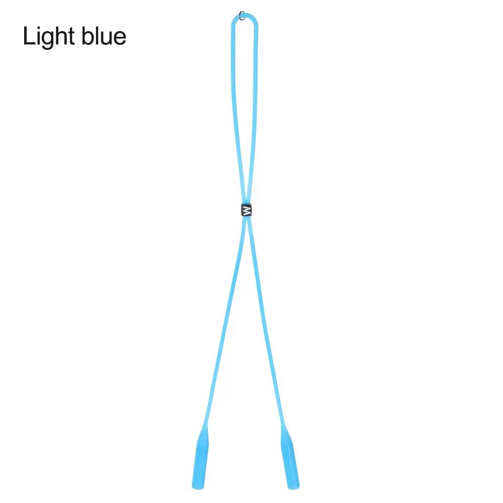 Аксессуары для очков, спортивный силиконовый противоскользящий ремешок для Голубой, light blue